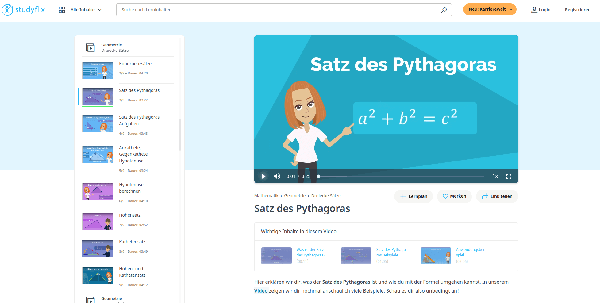 Studyflix: Online Video-Lernplattform